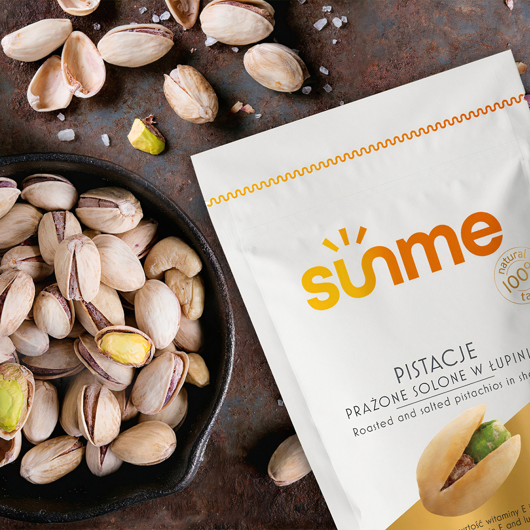 Sunme Pistacje prażone solone w łupinie 1 kg chrupiące > sklep sunme.pl